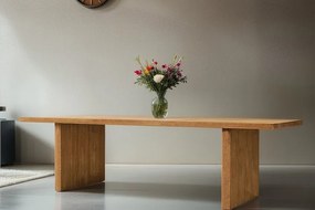 Stará Krása – Ruční výroba Velký dubový jídelní stůl 76 X 150 X 70
