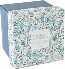 Doudou Dárková sada - Plyšový medvídek a dečka / od 0 let