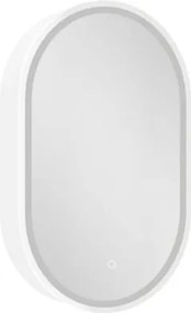 Zrcadlová skříňka s osvětlením SAT 50x80 cm kov SATZGALED5080BI