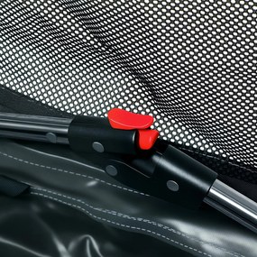 Skládací přepravka pro psy Přepravní box pro psy s polštářem Vyjímatelný pratelný potah z tkaniny Oxford pro psy do 20 kg Armádně zelený