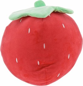 Dekorační polštářek STRAWBERRY 30x22 cm, červený