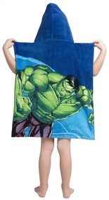 Jerry Fabrics plážová osuška pončo Avengers Hero 50x115 cm