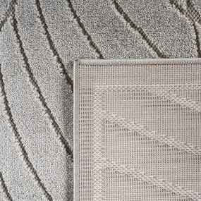 Vnitřní a venkovní běhoun ve stříbrné barvě 80x250 cm Nova 1203 – Ayyildiz Carpets