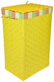 Vingo Koš na prádlo žlutý Rozměry (cm): 43x34, v. 64