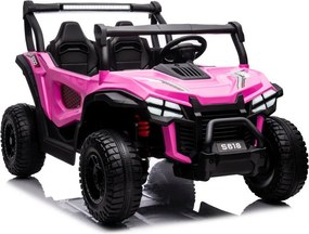 LEAN CARS Elektrické autíčko S618 růžové 4x4