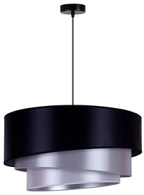 Duolla - Stropní svítidlo TRIO 1xE27/15W/230V pr. 60 cm modrá/stříbrná 602716