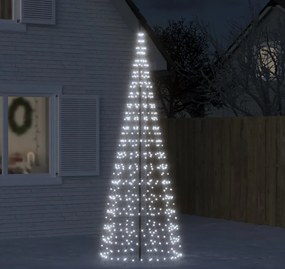 vidaXL Vánoční stromek na stožár 550 ch LED 300 cm [358115] Barva: Studená bílá