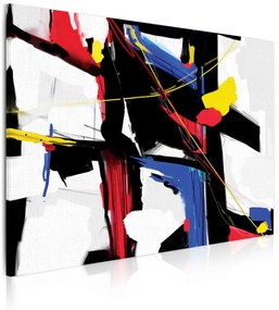 Malvis ® Obraz reprodukce Abstraktní malba Velikost (šířka x výška): 90x60 cm