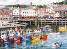 GIBSONS Puzzle Scarborough, Yorkshire / 1000 dílků / 68 × 49 cm