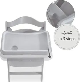 Hauck Pultík plast k židličce Alpha+/Beta+ šedý
