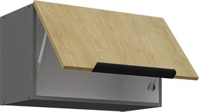 CREMONA ac | horní skříňka 60 GU-36 1F výklopná | 60 cm | antracit/cremona