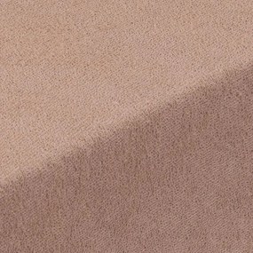 Napínací prostěradlo froté EXCLUSIVE ořechové 180 x 200 cm