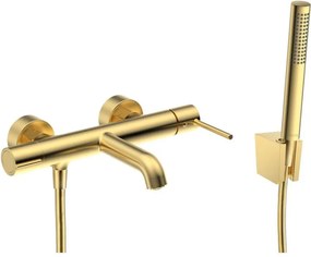 kielle Oudee I - Vanová baterie s příslušenstvím EcoSpare, brushed gold 10333SN16