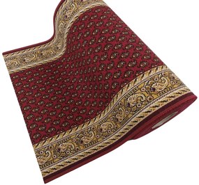Associated Weavers, Protiskluzový běhoun na míru Inca 11, šíře 80 cm, červená, chodba / předsíň