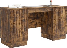 Stůl Kouřový dub 142,5 x 50 x 75 cm Kompozitní dřevo 3414626