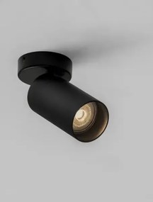Minimalistické bodové svítidlo Oso Černá