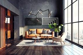 Regnis Kreon Zenit, topné těleso 1200x550 mm, 630W, černá matná, KZ120/55/BLACK/VYTÁPĚCÍTYC