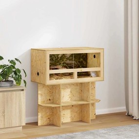 Terárium Hnědá 80 x 40 x 90 cm OSB 3397893