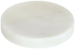 Bílá mramorová miska na mýdlo Kave Home Elenei