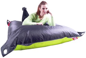 Beanbag Sedací vak 189x140 duo limet - dark gray