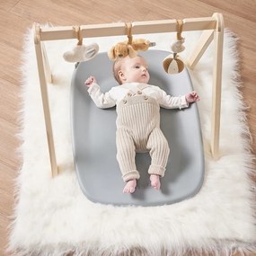 Nattou Koš na pleny Dropy a přebalovací podložka Softy 50 x 70 cm Beige
