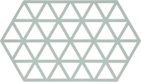 Podložka pod horké nádobí Triangles 24 cm šedomodrá