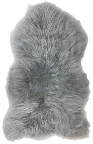 Kožešina islandské ovce stříbrná, 110 cm