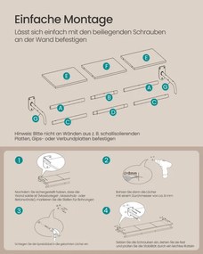 Nástěnný věšák s policí HSR135B01