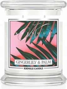 Střední svíčka Gingerlily & Palm Kringle Candl