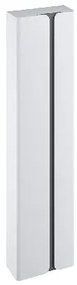 Ravak Balance - Vysoká skříňka, 400x1600x175 mm, bílá/grafit X000001374