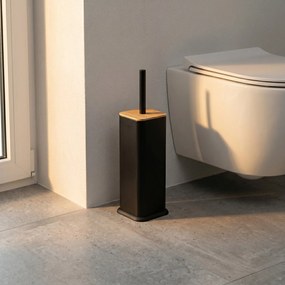 WC štětka ZETRU s bambusovým víkem