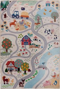 115 x160 Dětský kusový koberec Magic Kids ML 108 Farm