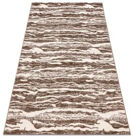 Moderní kusový koberec MEFE 8761 tmavě béžový Rozměr: 120x170 cm