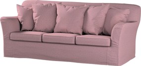 Potah na pohovku IKEA Tomelilla 3-místná nerozkládací barva růžová látka pletený vzor