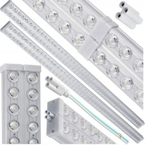 2x LED panelové svítidlo 120 cm 72W 7200 lm 4000k