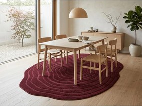 Vínový koberec 160x230 cm Pebble – ESTE