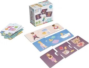 KukiKuk 80042 Véééliké puzzle trio Můj den / od 2 let