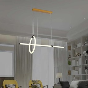 LED Solution Černé závěsné LED svítidlo designové 86cm 16W