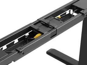 Equip Elektrická podnož stolu černá / Stolní podnož / 2 motory / výška