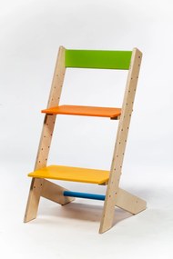 Lucas Wood Style rostoucí židle EASY LINE -  barevný mix rostoucí židle EASY LINE: barevný mix UNI