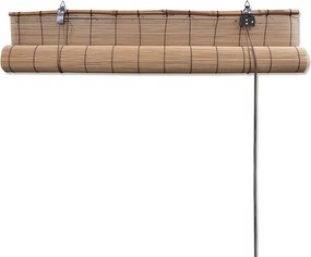 Zatemňovací rolety z bambusu 2 ks 150 x 220 cm hnědé 3057521