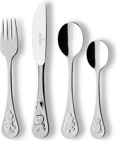 Villeroy&Boch Villeroy & Boch Teddy dětský příbor, 4 ks, 21,5 × 15 × 2,5 cm