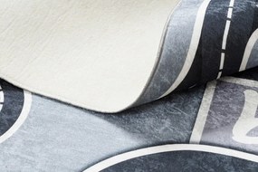 Dywany Łuszczów Dětský kusový koberec Bambino 2279 Hopscotch grey Rozměry koberců: 80x150