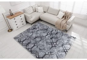 MIRO 51805.803 mycí kobereček Geometrická, laťková mříž protiskluz velikost 160x220 cm | krásné koberce cz
