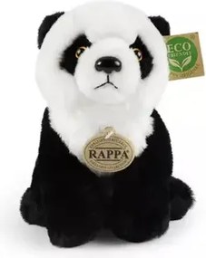 RAPPA Plyšová panda sedící 23 cm / SOFT COLLECTION / od 0 let