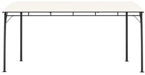 vidaXL Marketos Zahradní markýza proti slunci 4 x 3 x 2,55 m krémová