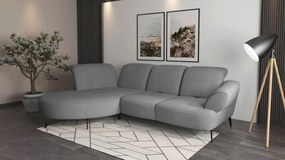 XXXLutz ROHOVÁ SEDAČKA, textil, šedá Sit & More - Sedací soupravy - 000144013246