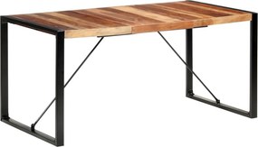 Jídelní stůl 160 x 80 x 75 cm masivní dřevo 321541
