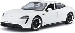 Bburago Porsche Taycan Turbo S bílá 1:24 / od 3 let