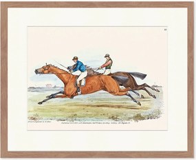 Zarámovaný digitální tisk Equestrian, v různých velikostech